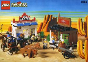 Bricker - Construit par LEGO 6765 Gold City Junction